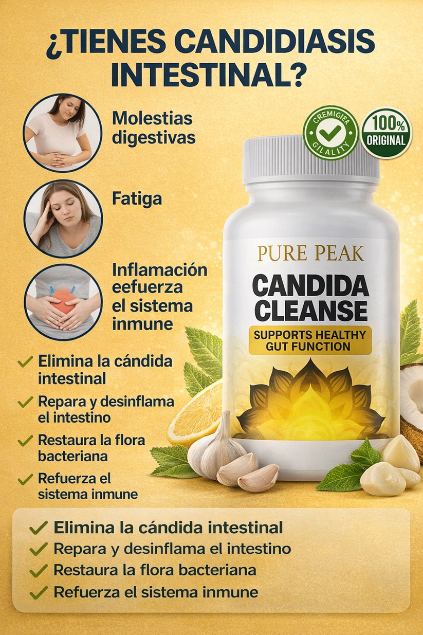 CANDIDA CLEANSE 60 capsulas – NUVEA CHILE
